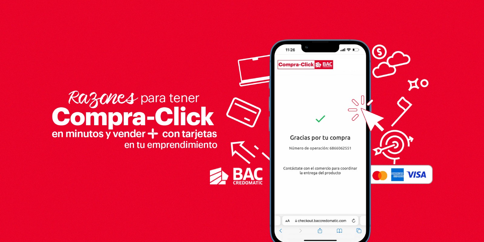 Compra Click en Minutos | BAC Credomatic