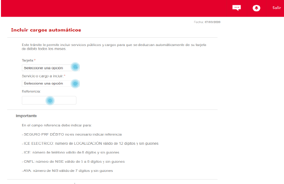Tutoriales Pagos | BAC Credomatic