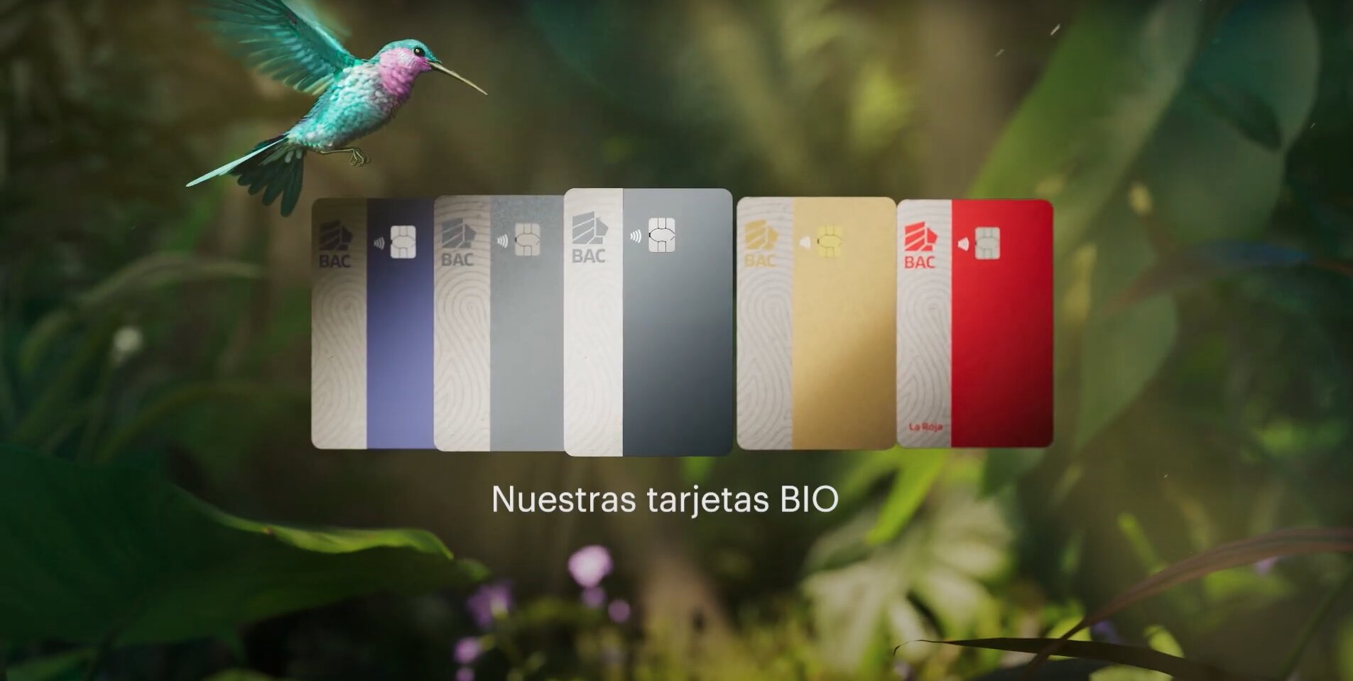 Tarjeta BIO | BAC Credomatic