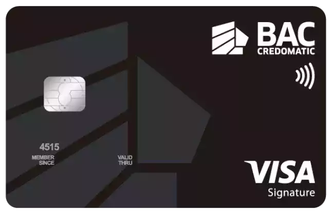 Tarjeta Visa Signature | BAC Credomatic