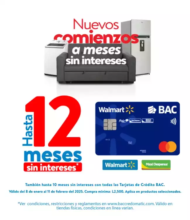 Promociones Walmart | BAC