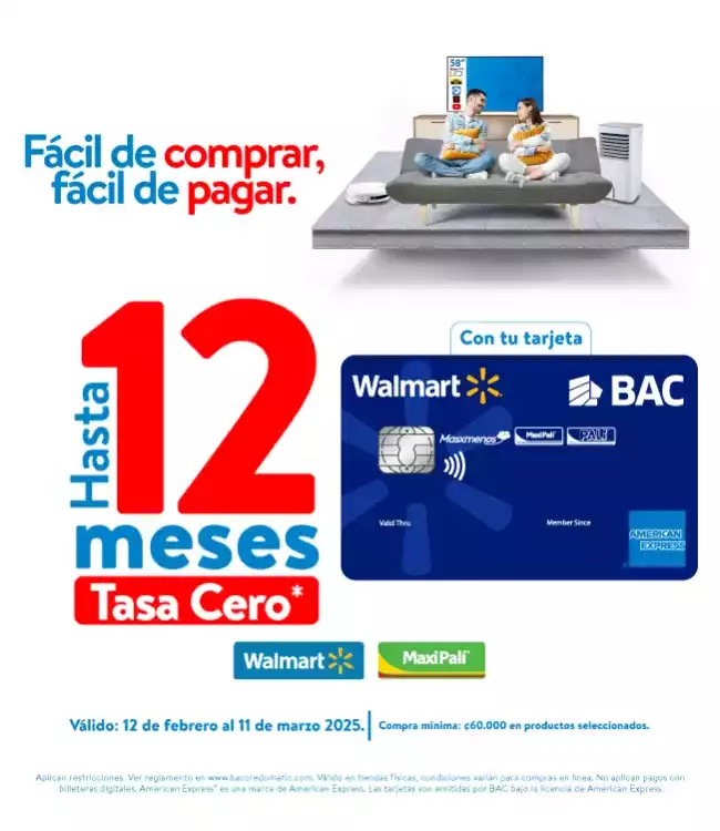 Promociones Walmart | BAC