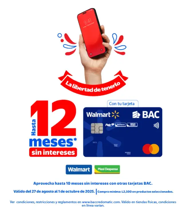 Promociones Walmart | BAC